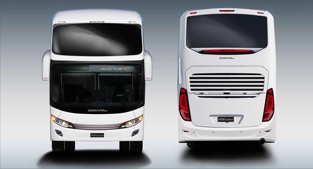 Comil suma un nuevo integrante a su gama de buses, el Invictus HD