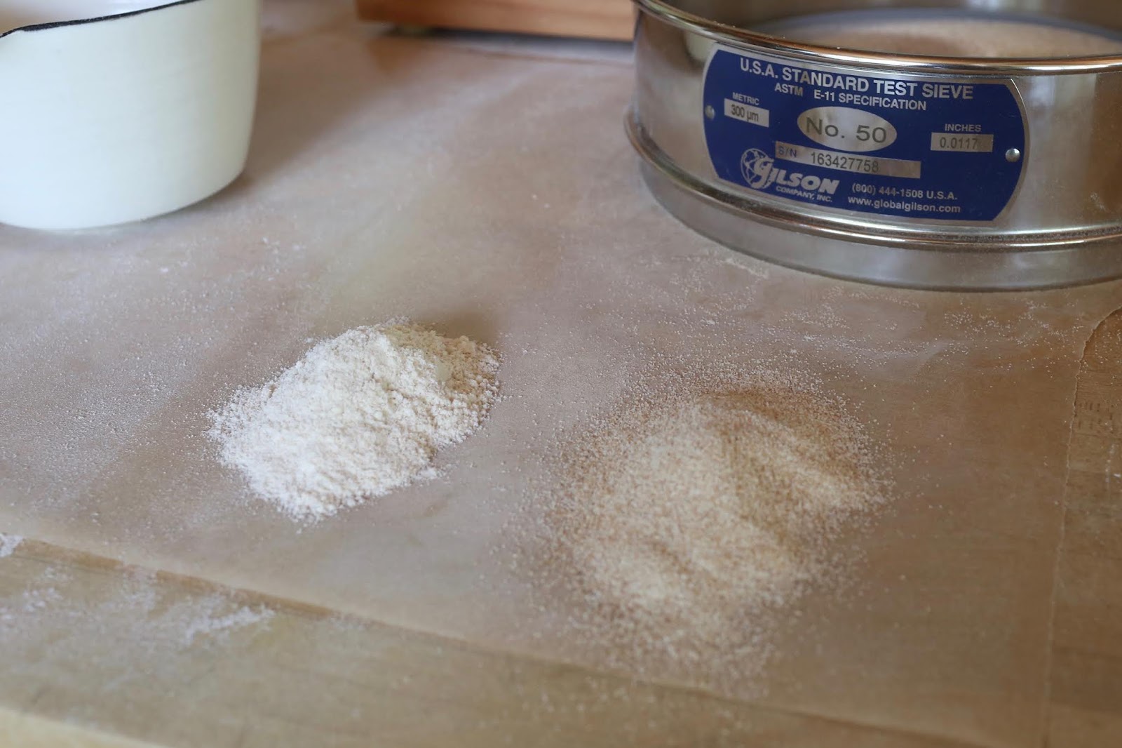 A Serious Bunburyist: Bolting Flour for Pasta Making