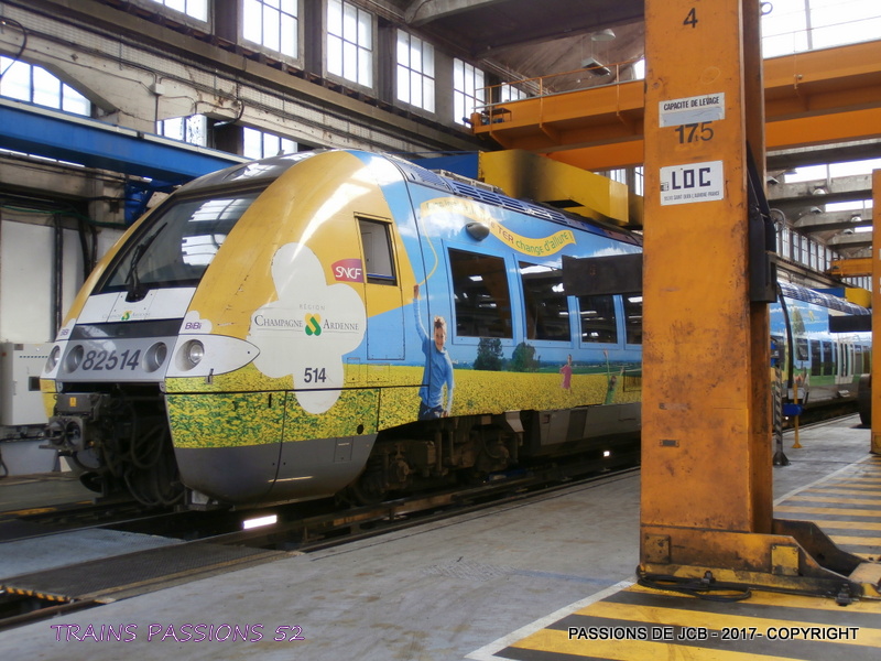 TRAINS-PASSIONS 52: LE DEPOT SNCF DE CHALINDREY (avec pour guide PATRICK)