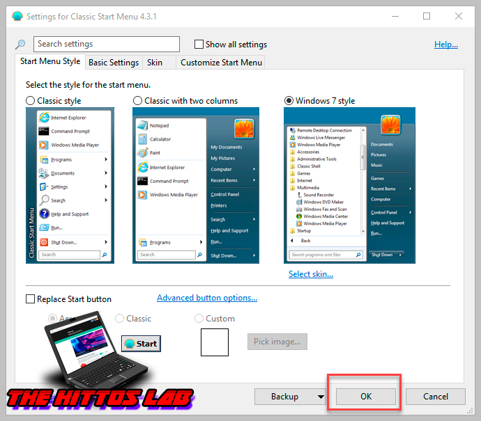 Cómo poner el menú de Windows clásico [Classic Shell] ~ The Hittos Lab