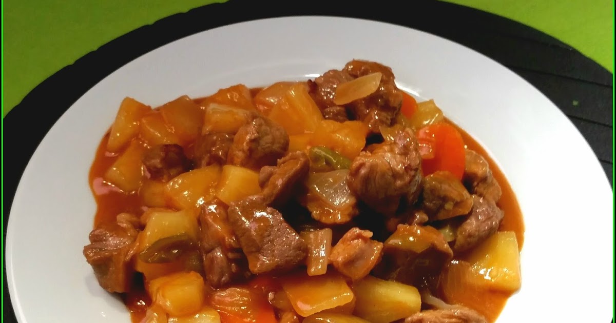 Las Tentaciones De Los Santos: CERDO AGRIDULCE ESTILO CHINO