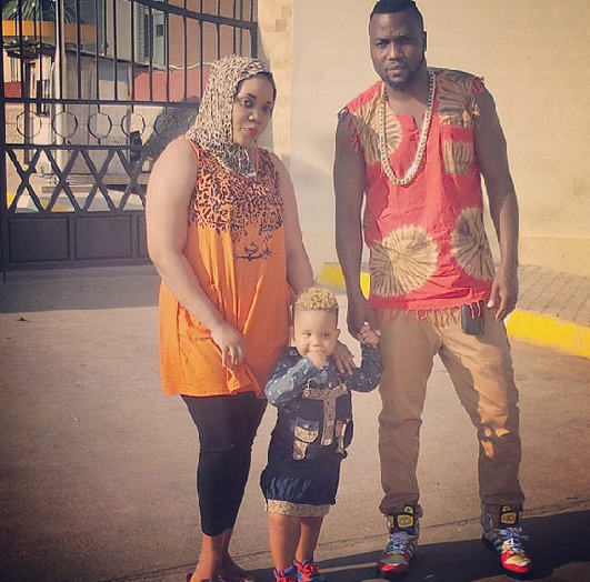 H-Baba and flora mvungi family!! invisible strong couple in Bongo ...