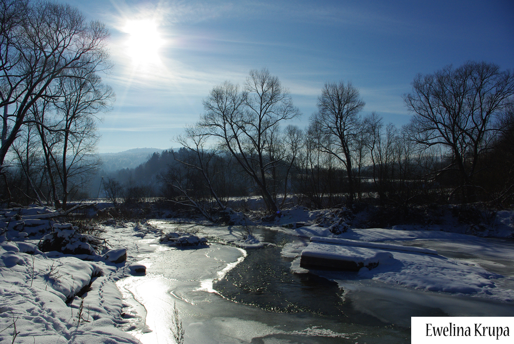 Rybotycze - Boryslawka: Wiar zimą