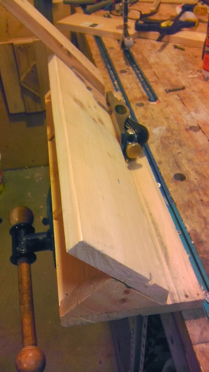 Ogee Bracket Feet Formed By Hand Tools