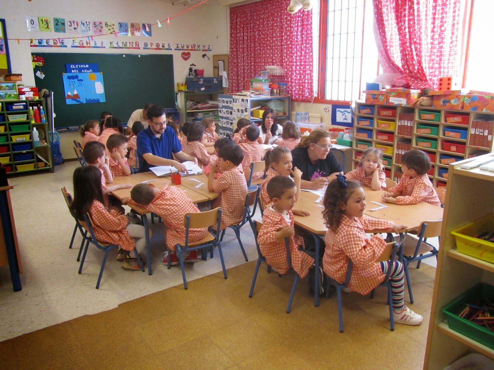 LA CLASE NARANJA: GRUPOS INTERACTIVOS