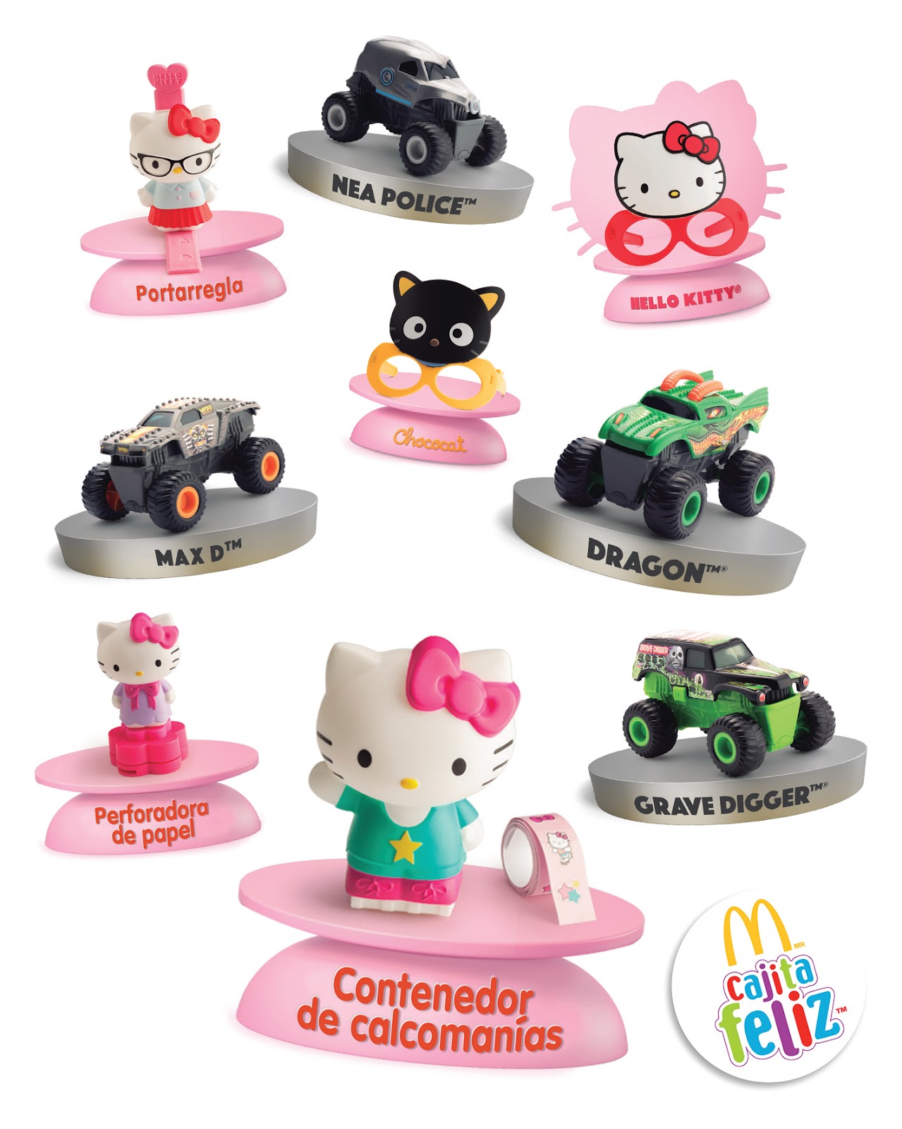 Hello Kitty y Monster Jam en McDonald´s