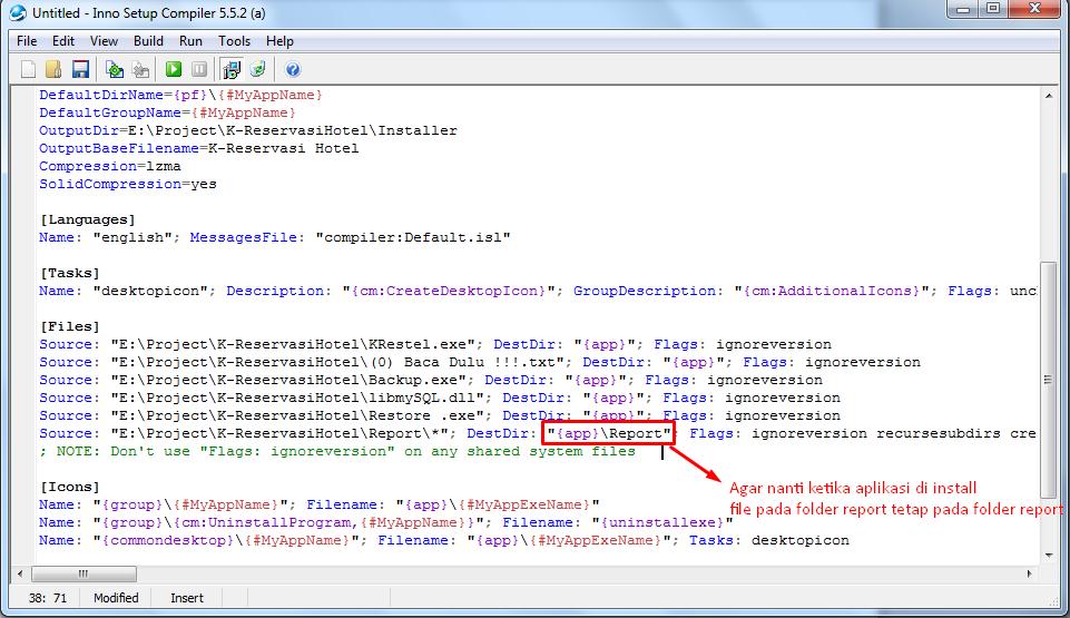 Membuat Installer ( Delphi ) menggunakan inno Setup - TUTORIAL DELPHI DAN DATABASE