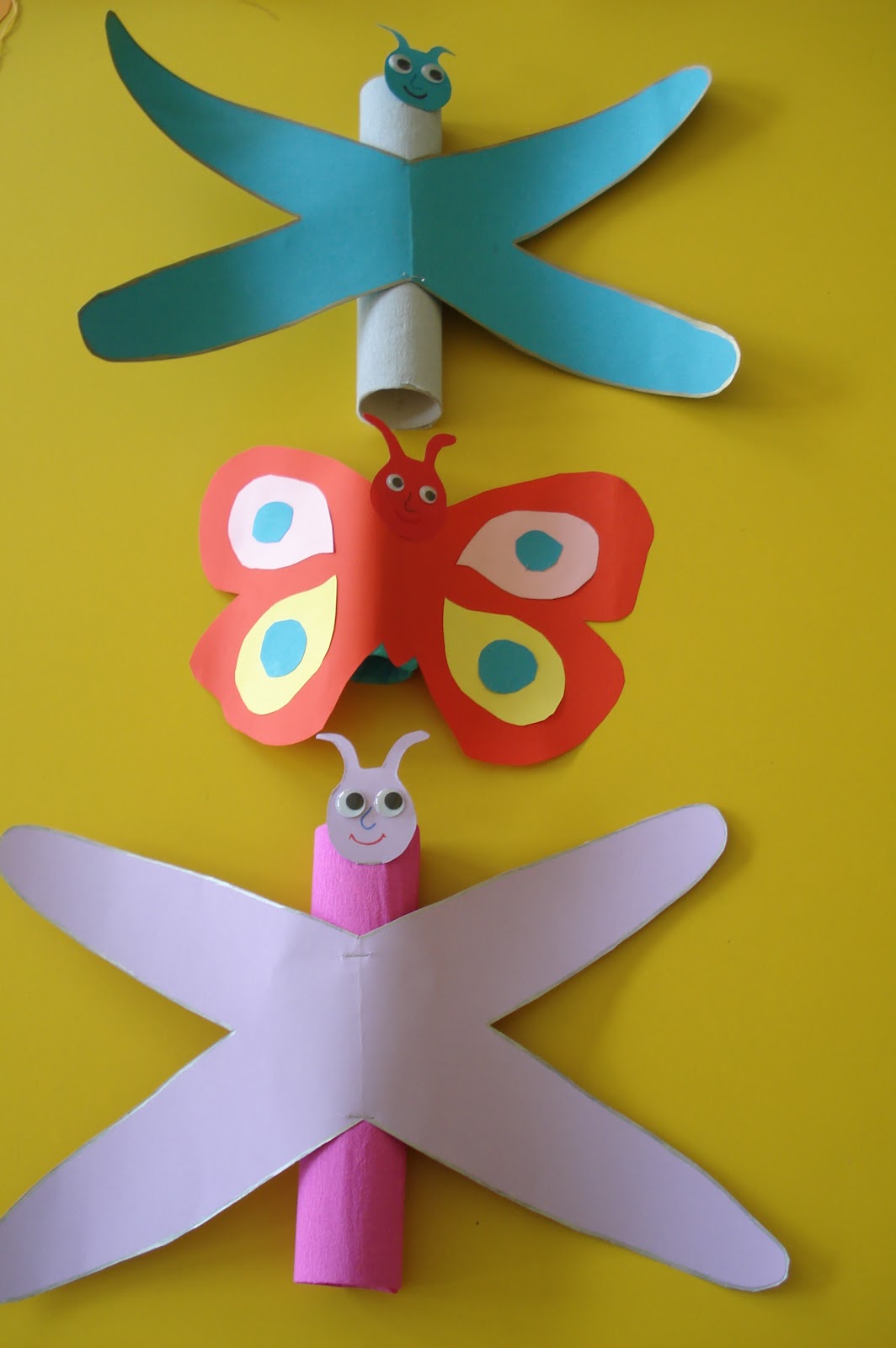 ArtStart czyli Ciekawe Pomysły Plastyczne: Wiosenne owady.