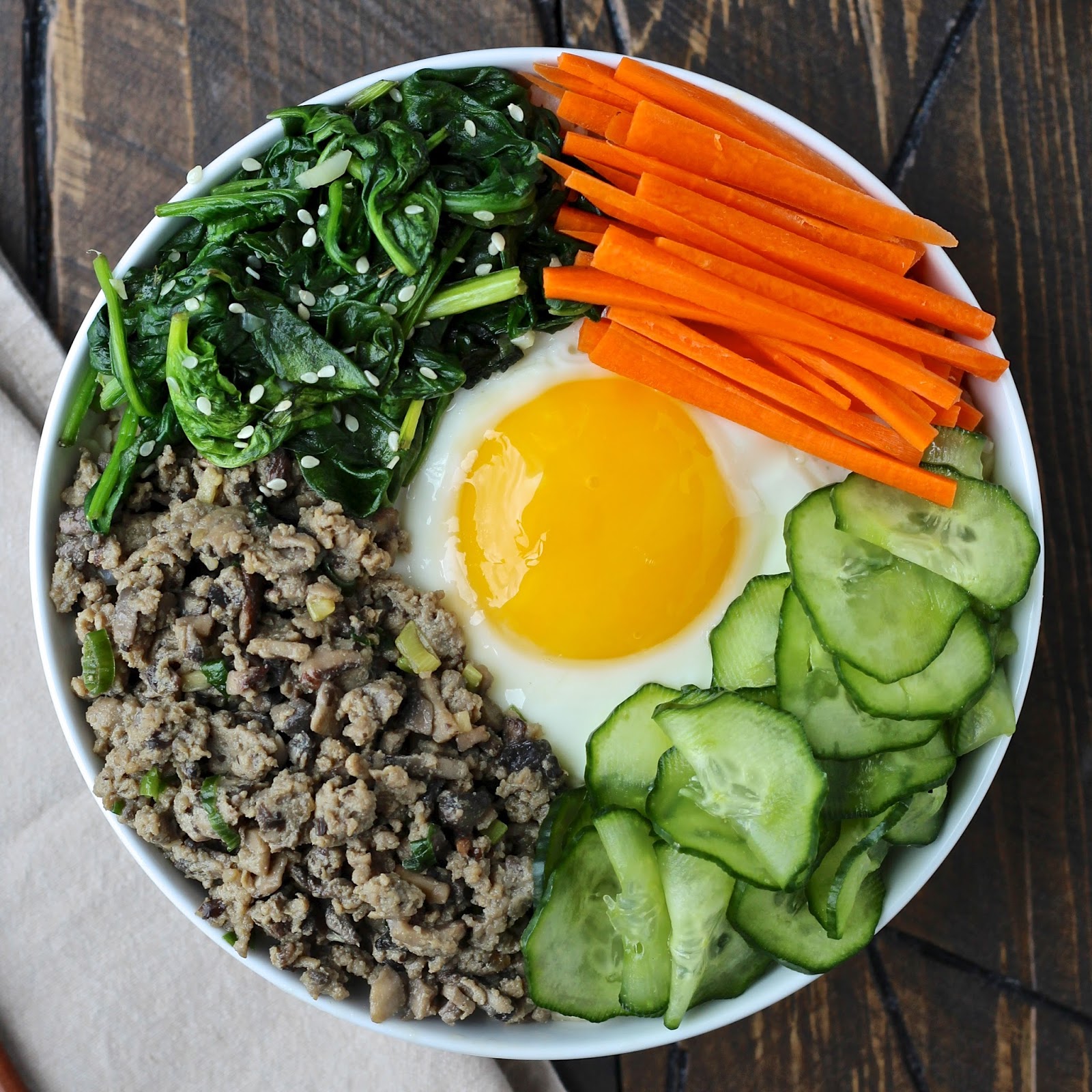 Dining With The Doc Korean Rice Bowls With Turkey And Mushrooms The dining-with-the-doc-korean-rice-bowls-with-turkey-and-mushrooms-the