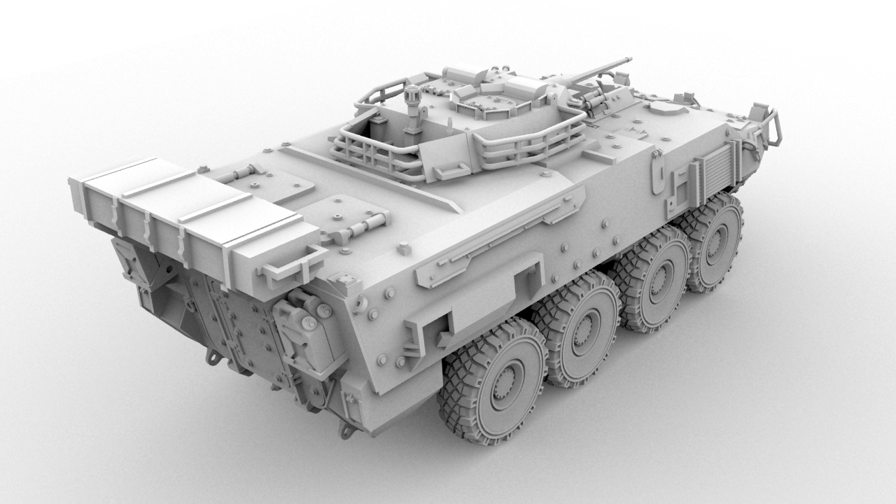 Jay's Wargaming Madness: 28mm (1/50th scale) Canadian Army LAV III