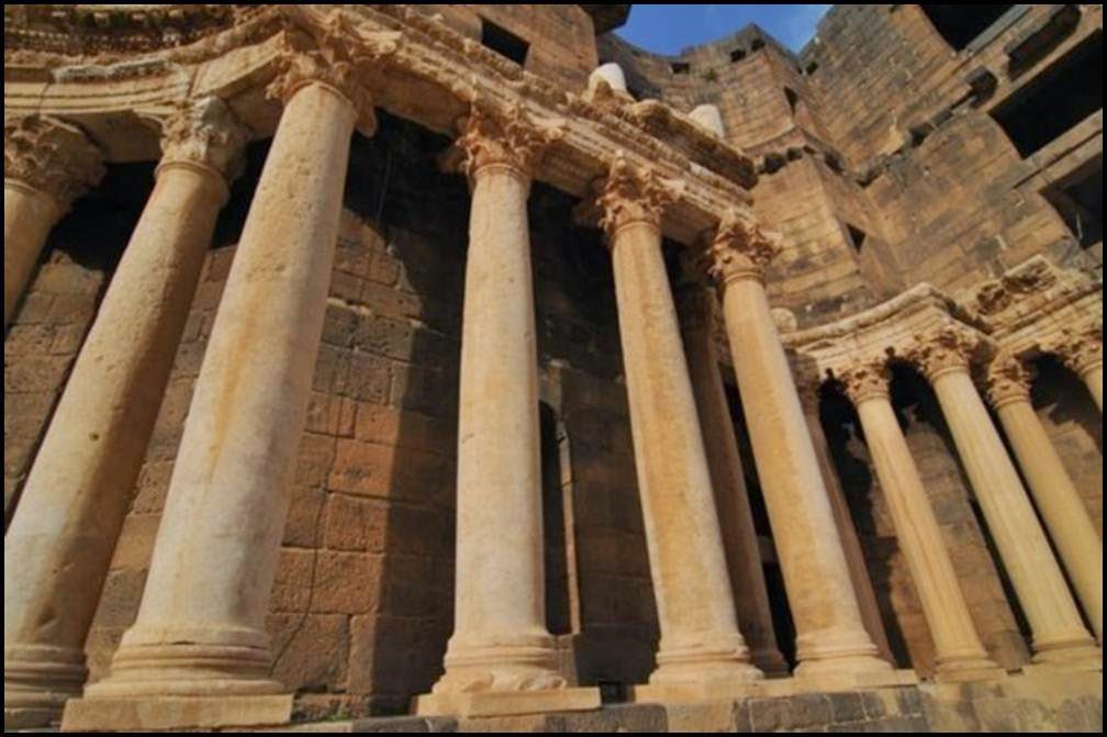 Bosra: The ancient capital city ruins for the Roman province of Arabia ...