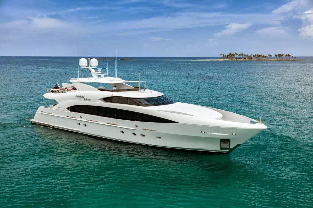 Megayacht Global: Trinity Yachts Deliver Sporty "Finish Line"