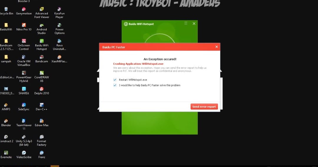 Fix Baidu Wifi Hotspot - Crashing Application: WifiHostpot.exe - Create ...