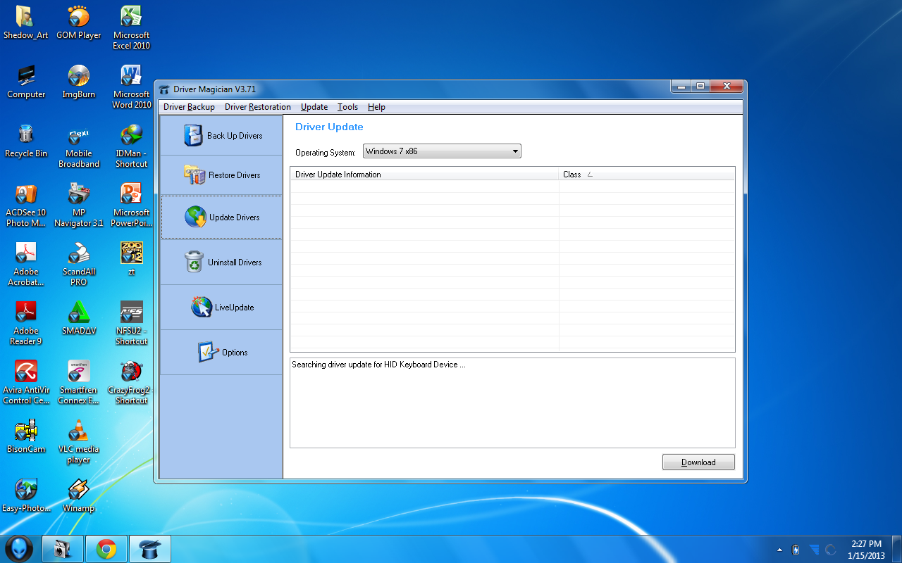 Driver Magician 3.71 Portable Full Version