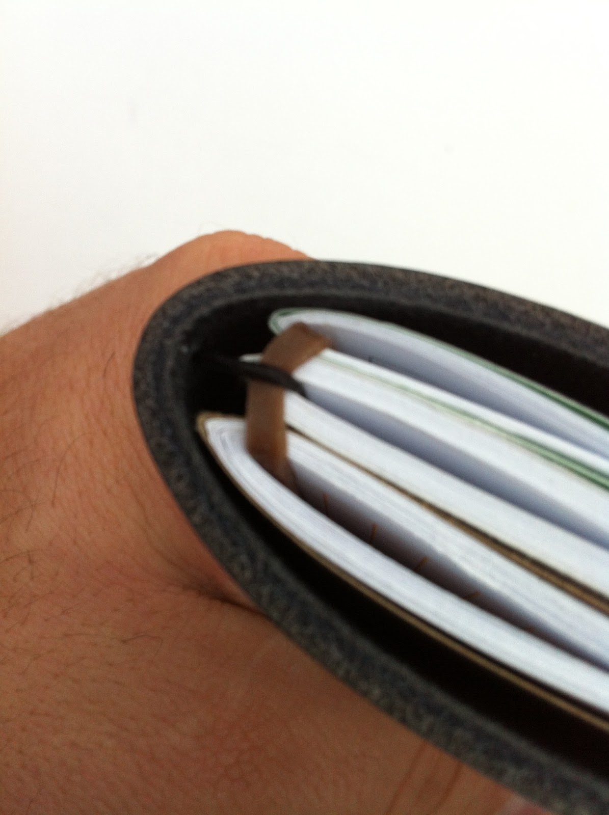 My Life All in One Place: My handmade Traveler's Notebook