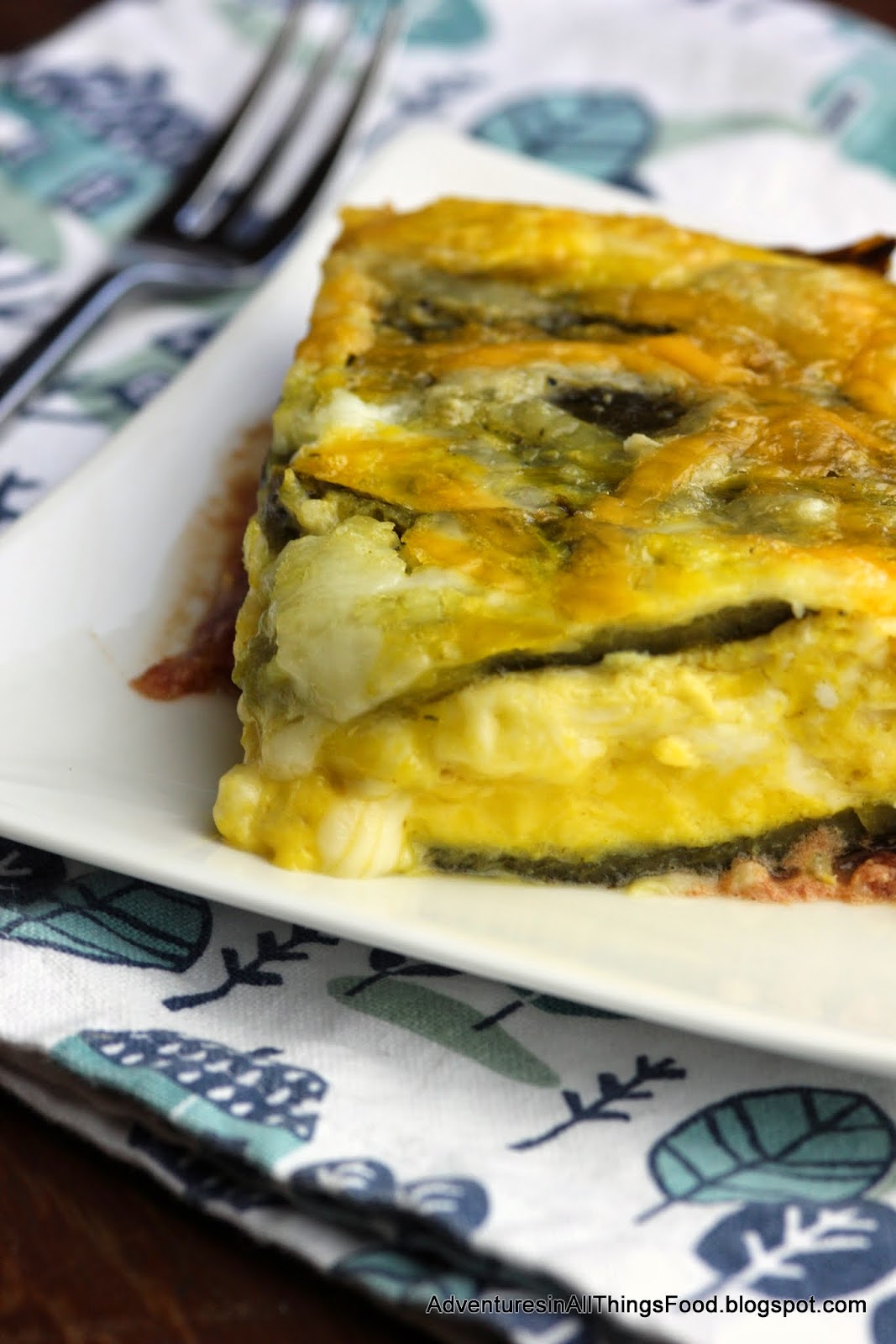 Adventures in all things food: Chile Reno Casserole