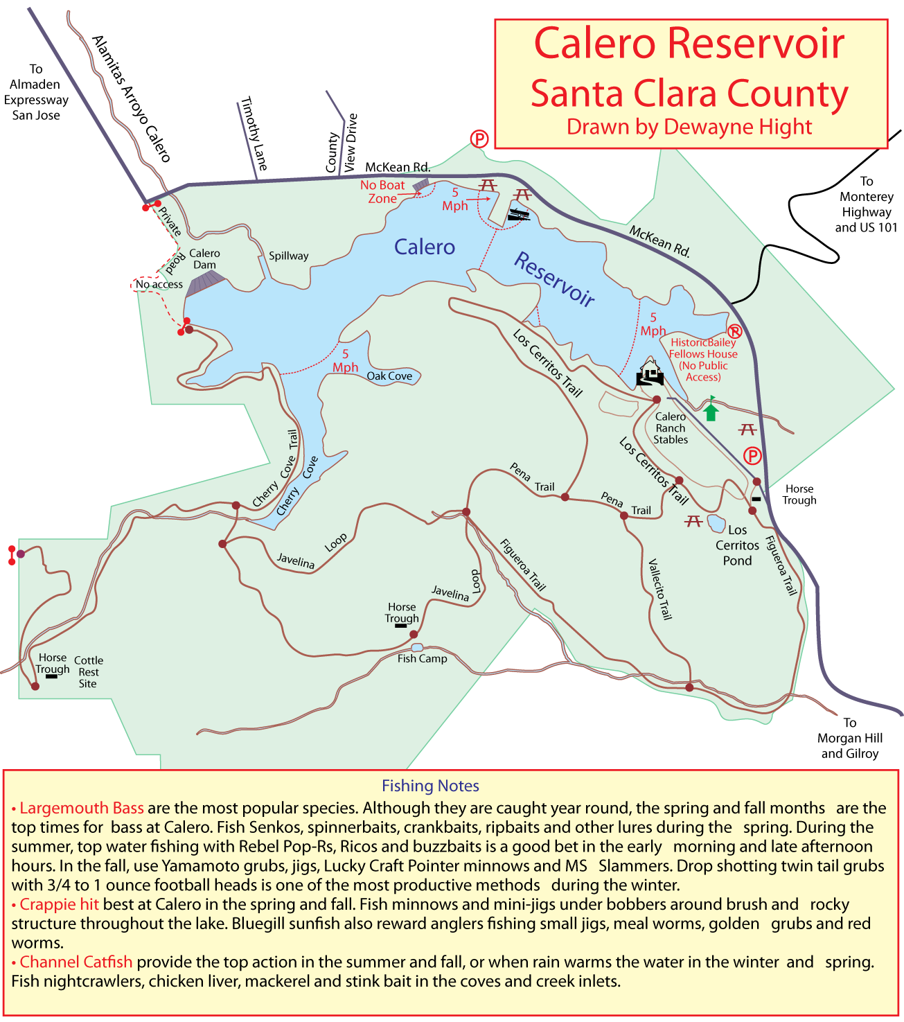Wes' Travels to California Lakes: April 2019