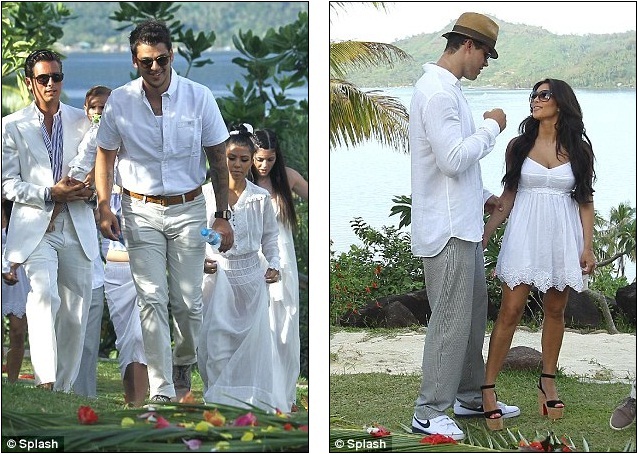 M3 TOP BLOG: The bride... and the rest of the Kardashian family wore ...