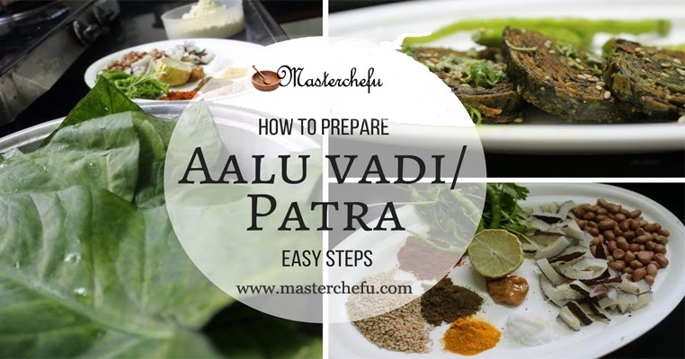 how to make gujarati patra snacks recipe ~ Masterchefu