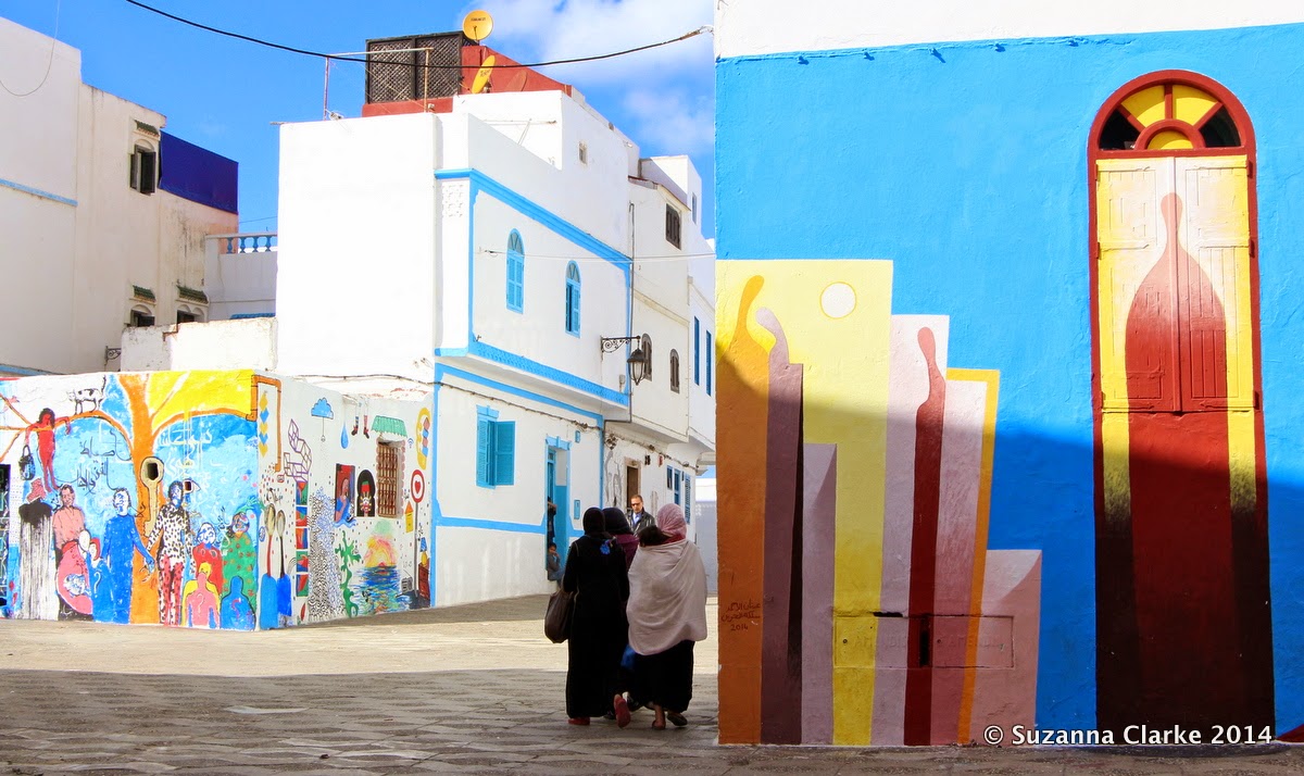 THE VIEW FROM FEZ: Moroccan Photo Essay: The Art of Assilah