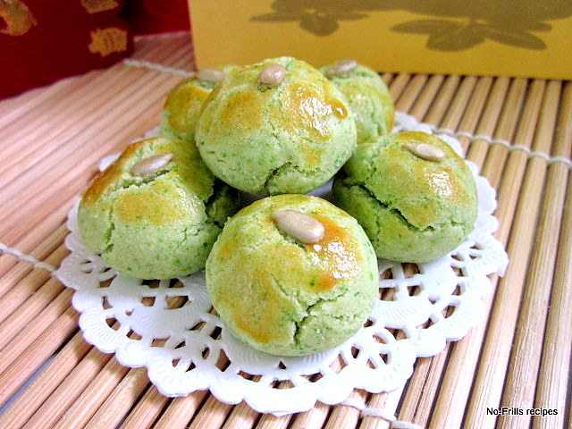 Green Pea Cookies ~ CNY 2012