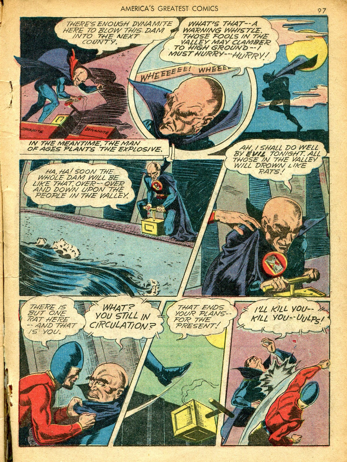 Four-Color Shadows: Bulletman-Don Rico (?)-1942