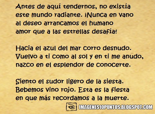 Poemas de verano ~ Imágenes de 10