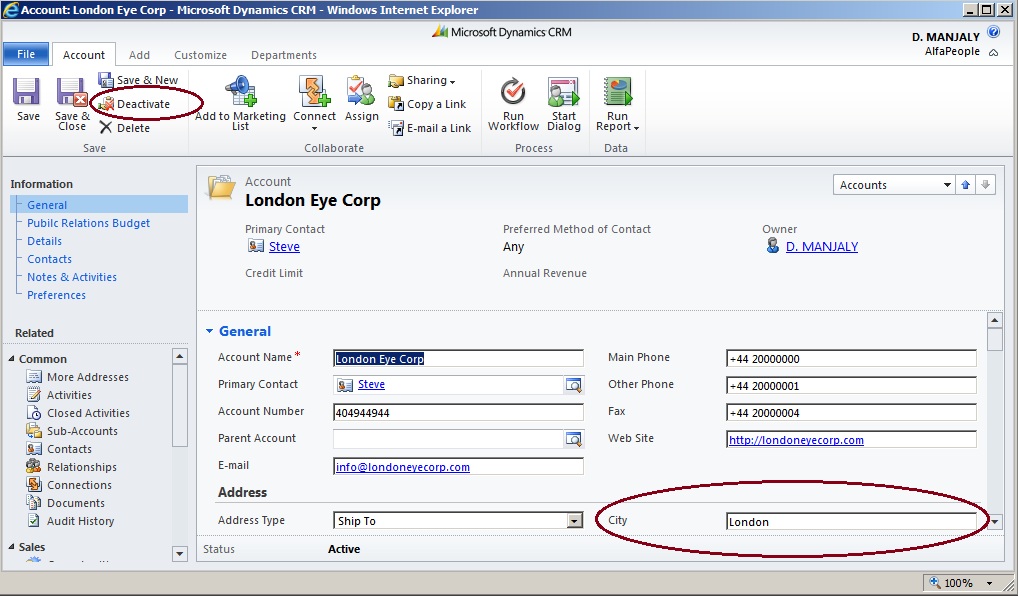 Microsoft Azure & Dynamics 365 CRM -Learn The Ropes: How to override System Ribbon Button in CRM ...
