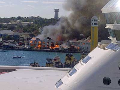 Cruise Diva: Harborside Blaze in Downtown Nassau