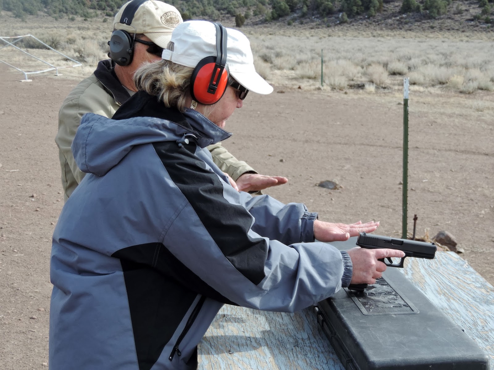 Babbling Brooke Gazette: Tick-tock, let's shoot that Glock!