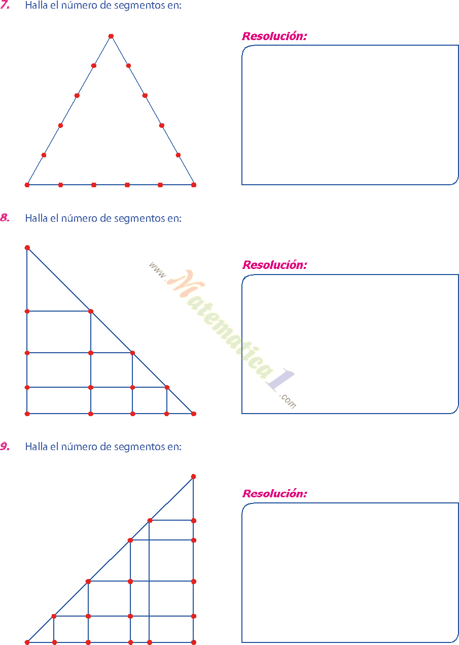CONTEO DE SEGMENTOS EJEMPLOS Y EJERCICIOS RESUELTOS DE QUINTO GRADO DE ...