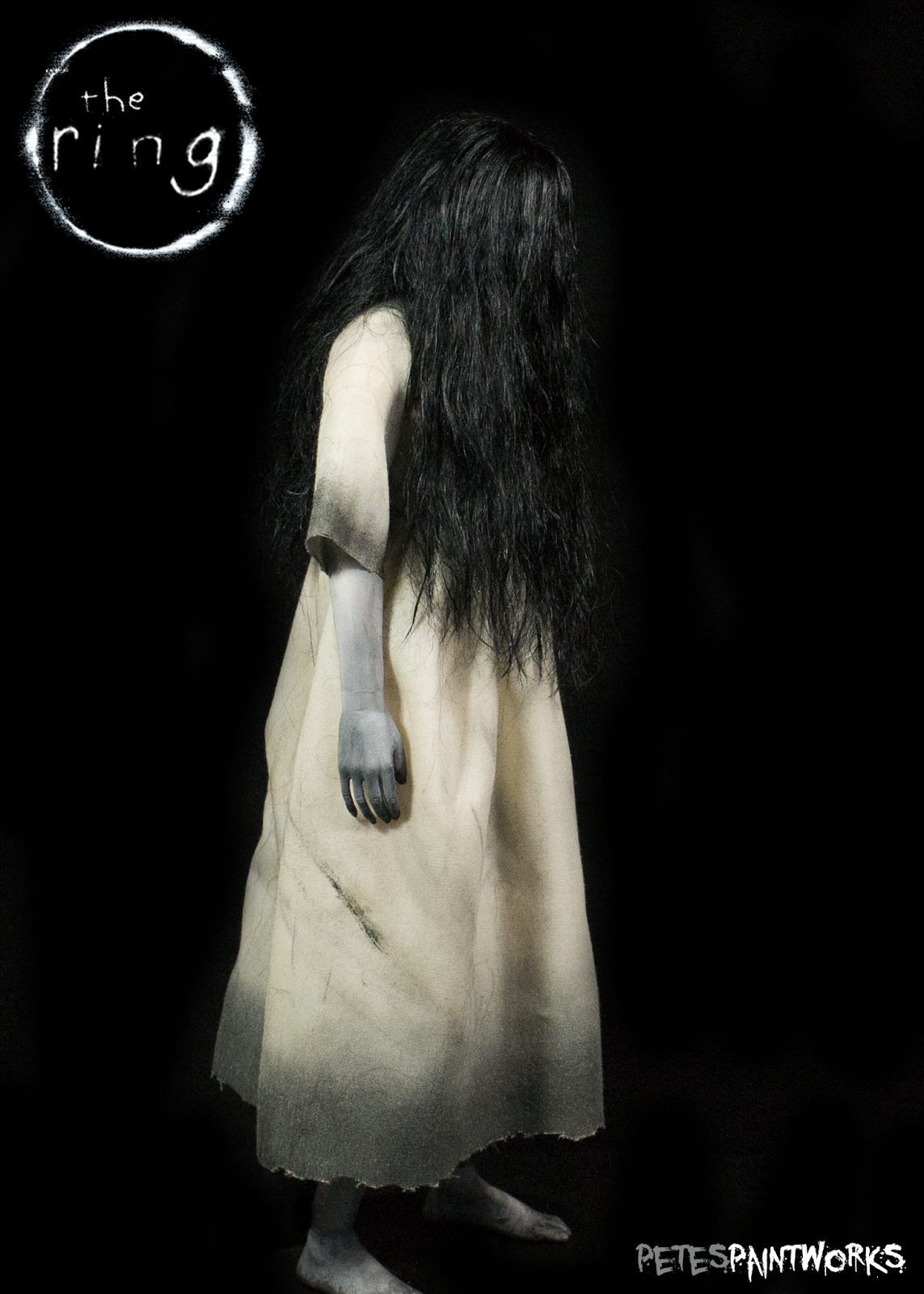 Petes Custom 1/6 Figures: Samara from The Ring full figure.