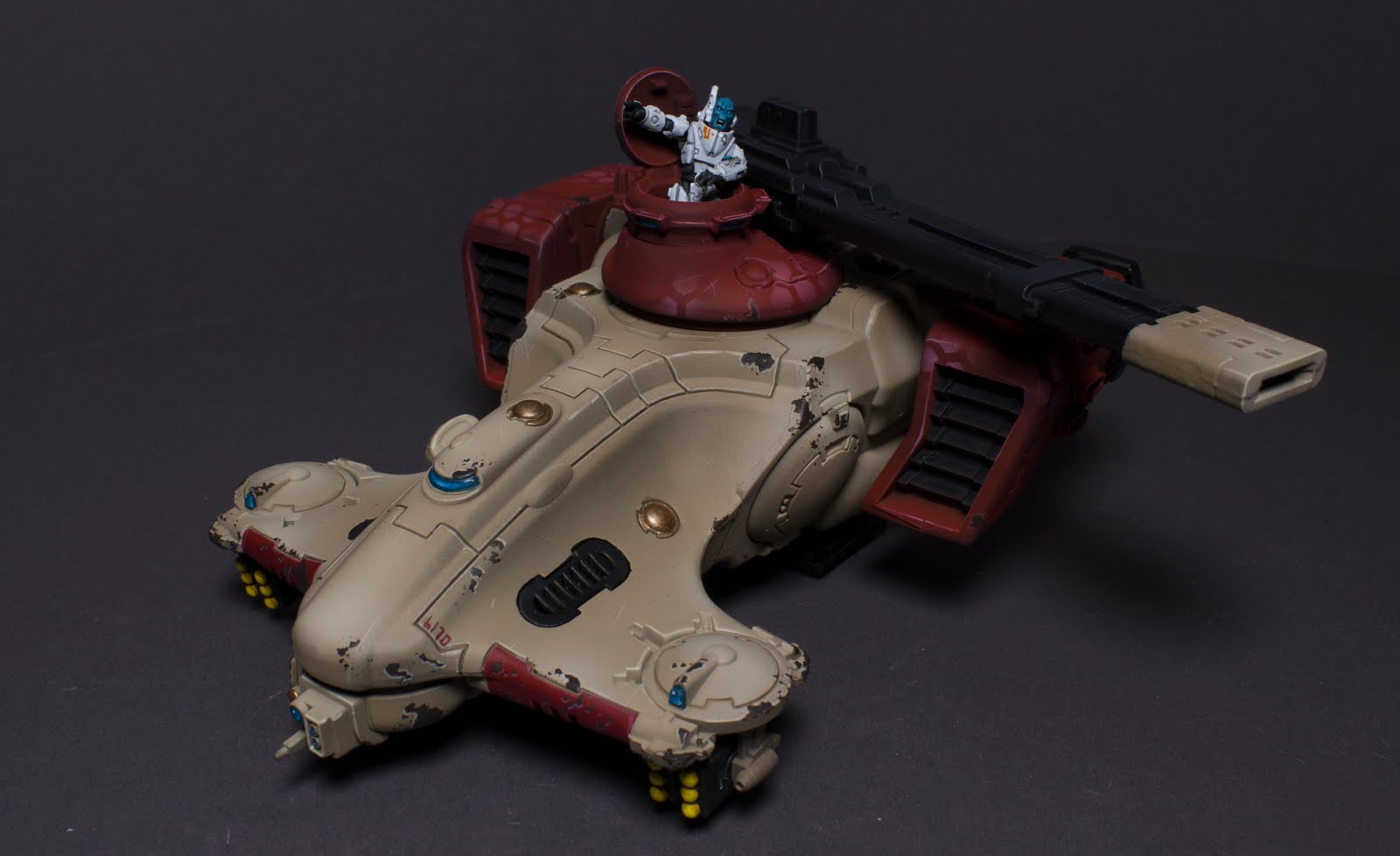 Into the Abyss painting: Tau Hammerhead and Longstrike