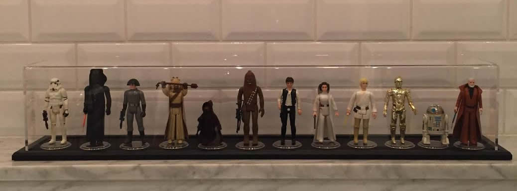 Acrylic Display Cases - The Blog: Star Wars Collectable Figures Display ...
