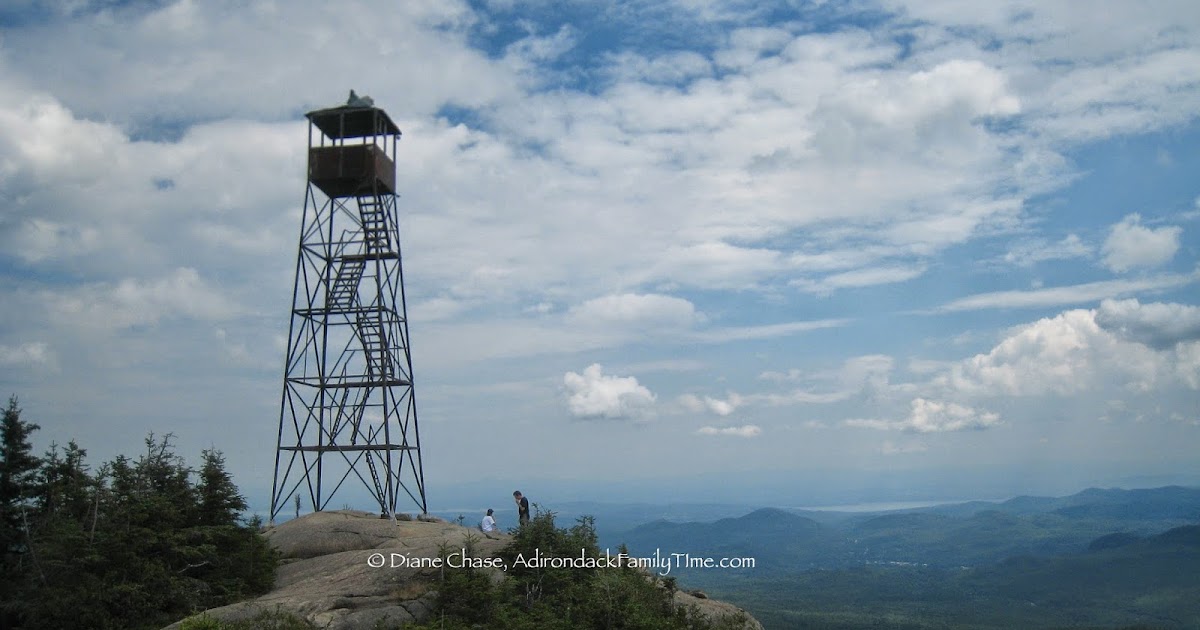 Easy Adirondack Hikes: Hurricane Mountain Fire Tower (Elizabethtown NY)