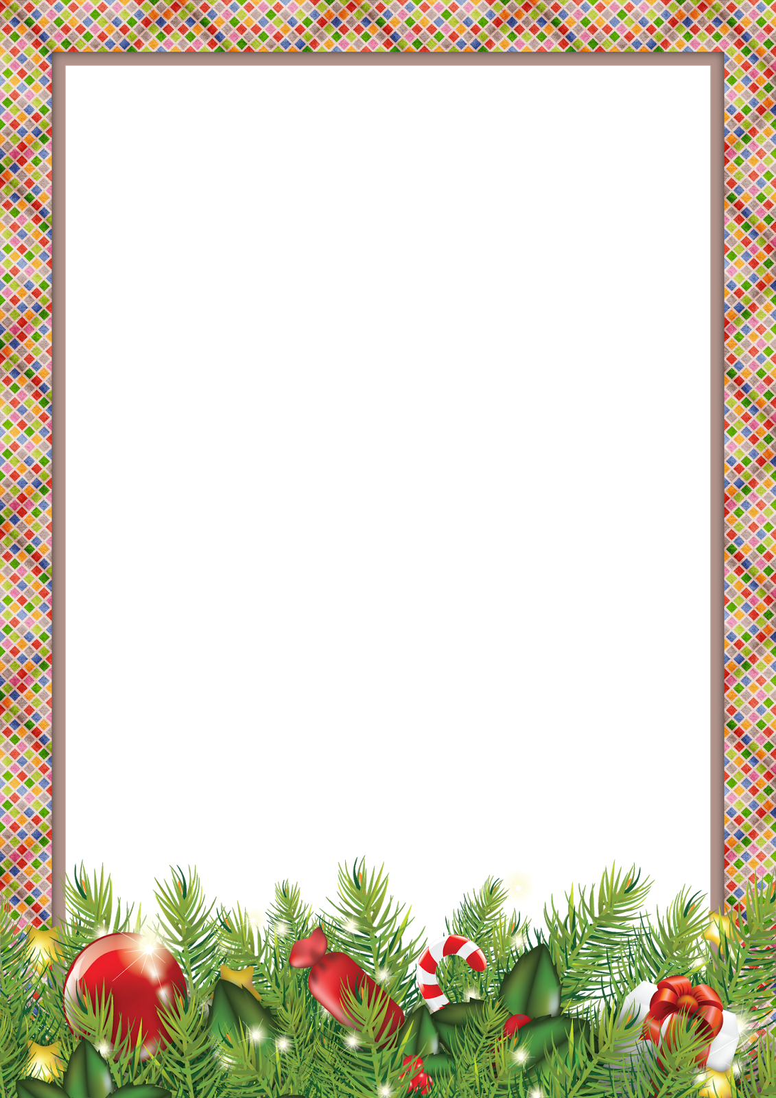 Marcos navideños en png | Arte digital