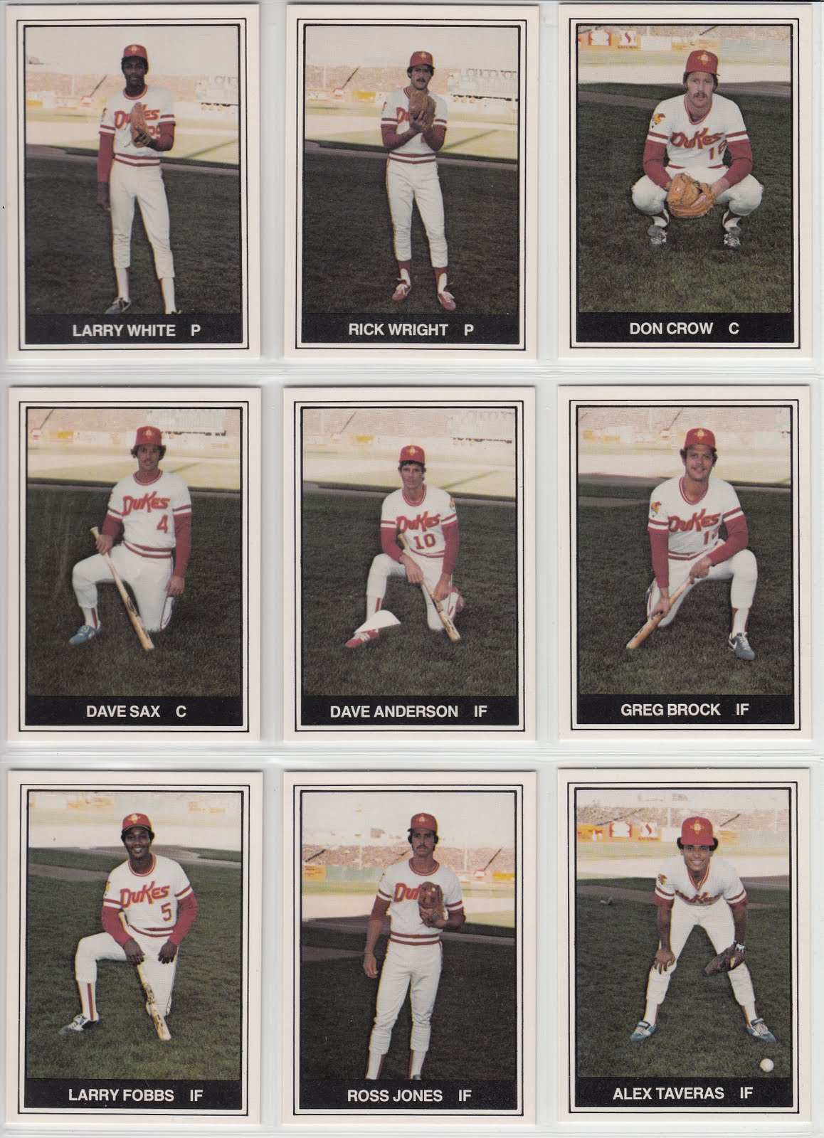 Dodgers Blue Heaven: Collection: 1982 Albuquerque Dukes