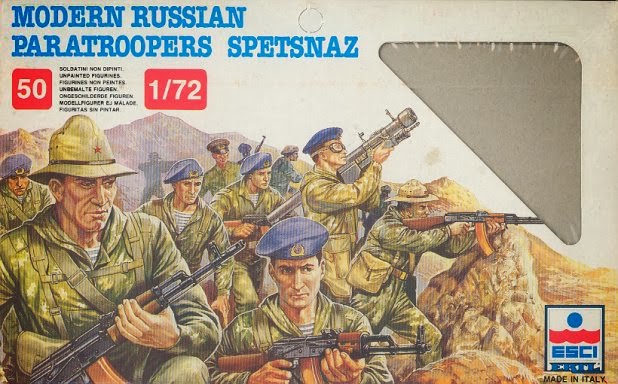 Toy Soldier Chest: MODERN RUSSIAN PARATROOPERS SPETSNAZ Esci Italeri ...