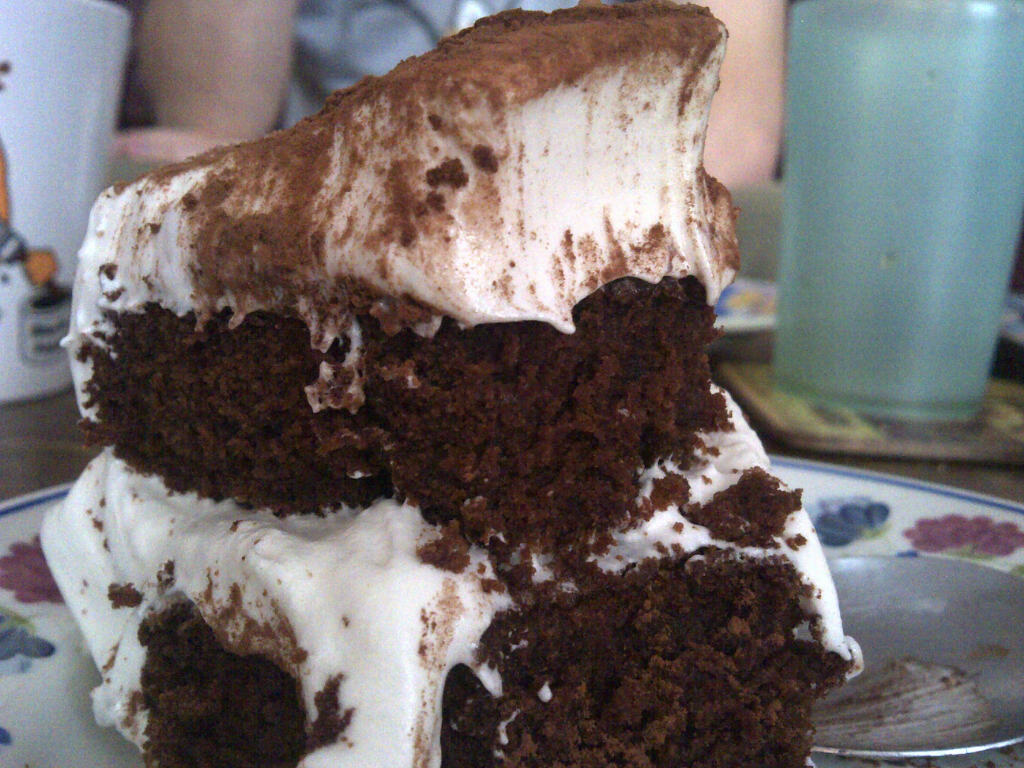 United Cakedom: Devils Food Cake with Angel Frosting {from Baked ...