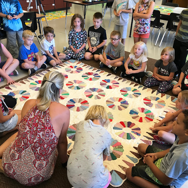 Mini Matisse: Collaborative Paper Quilt
