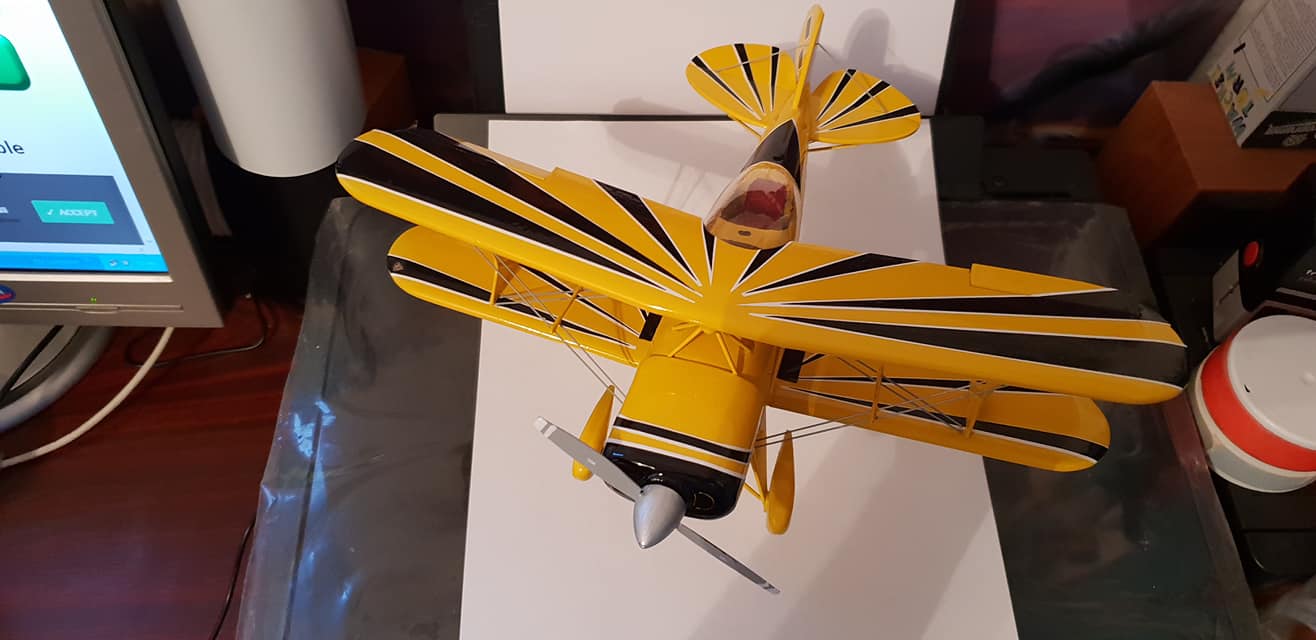 Machete avioane lemn la comandă... : Machetă Avion Pitts S2A