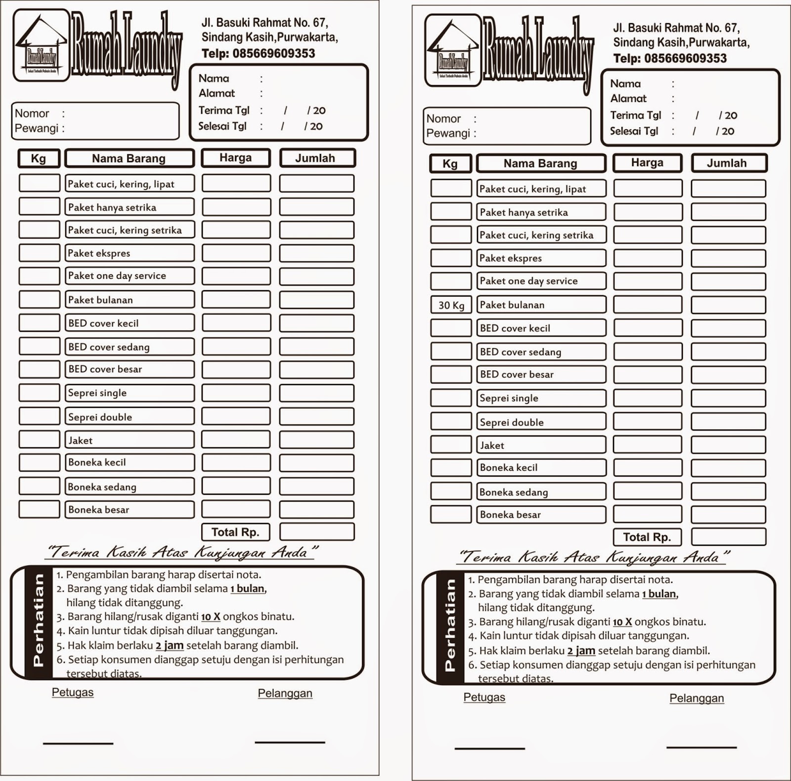 Design Graphics with Corel Draw: Desain NOTA