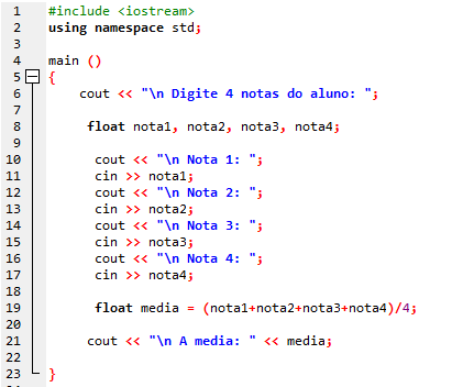 Aprender Programar em C++: Fevereiro 2015