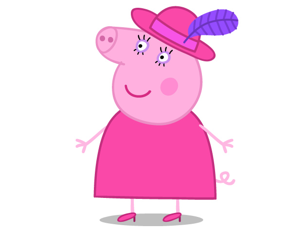 Cartoon Characters: Peppa Pig personajes