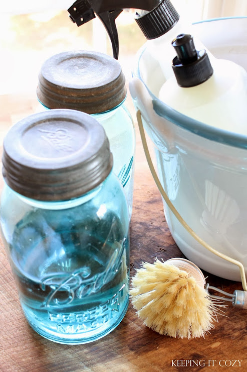 Keeping It Cozy: My Favorite Homemade Cleaners