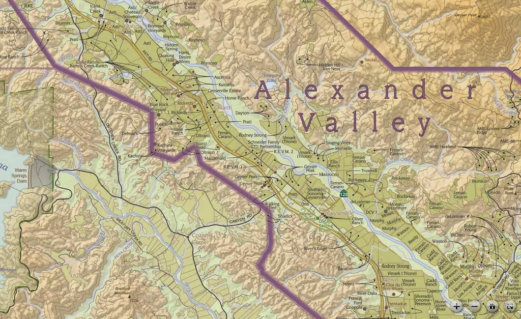 Organic Wines Uncorked: Old and New: Alexander Valley's Organic Side Is ...