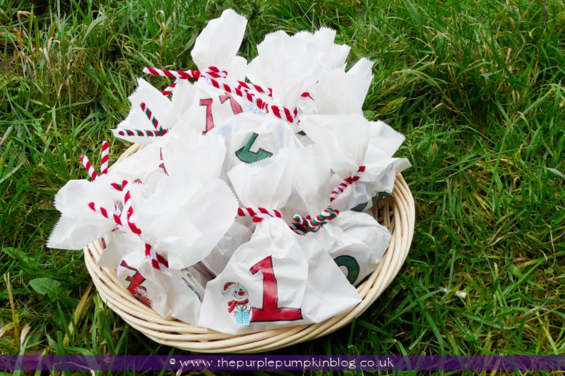 Christmas Countdown Grab Bags