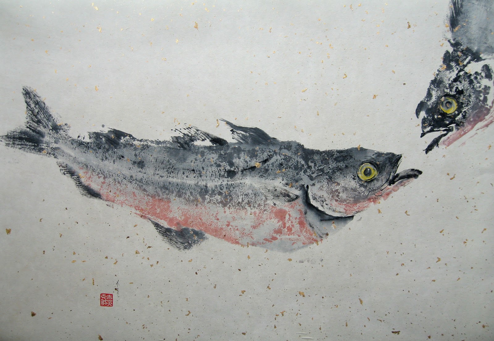 An Elephant a Day: Elephant No. 93: Gyotaku