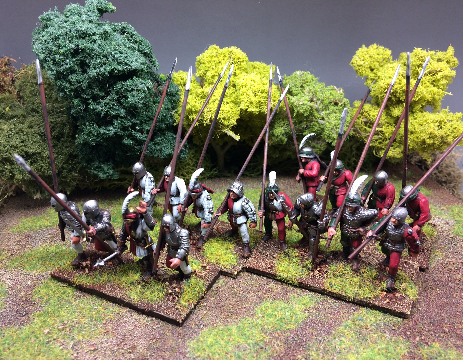 Matt's gaming page (Glenbrook Games): Perry plastic European mercenaries