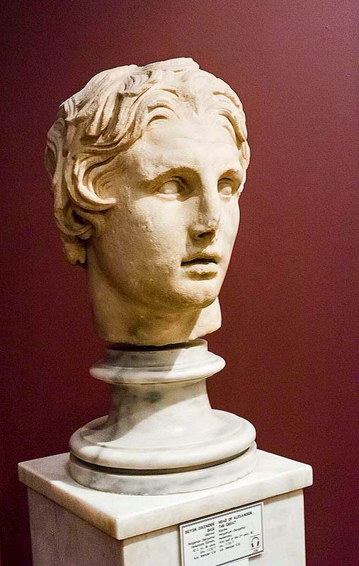 Alexander the Great Bust